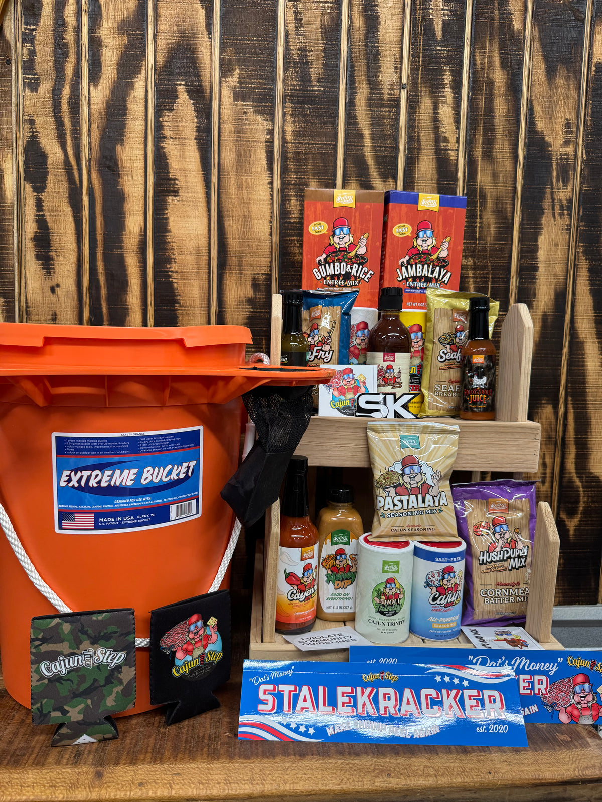 Extreme Bucket Gift Set | Cajun Two Step